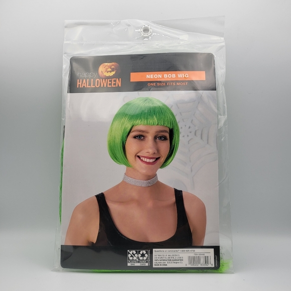 Hair | New Adult Neon Green Bob Wig | Poshmark